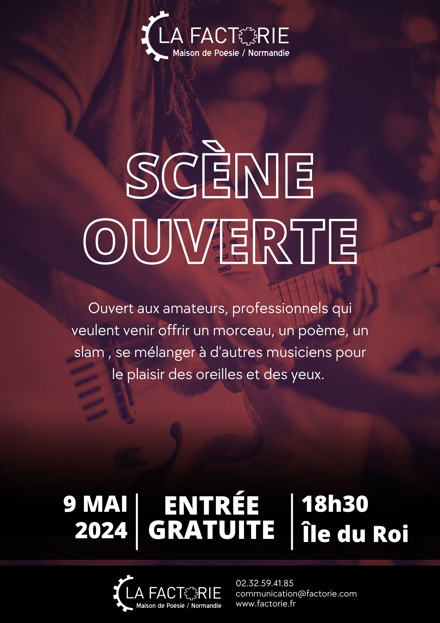 Scène ouverte - 16 mai 2024 - LA FACTORIE